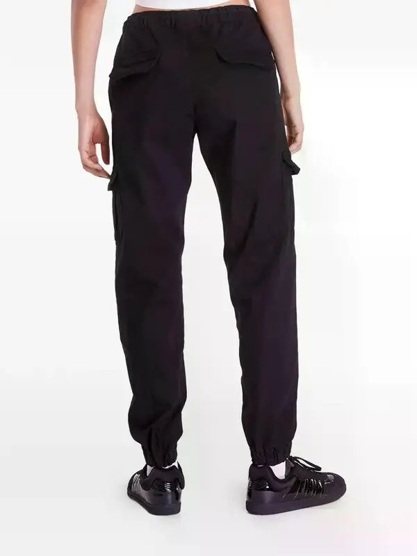 URBAN CLASSICS Drawstring-waist Cotton Track Pants