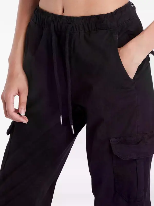 URBAN CLASSICS Drawstring-waist Cotton Track Pants