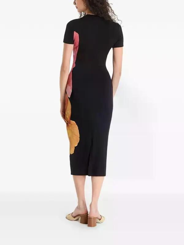 Desigual Floral-print Midi Dress