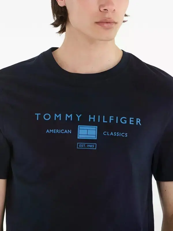 Tommy Hilfiger Logo-print Cotton T-shirt