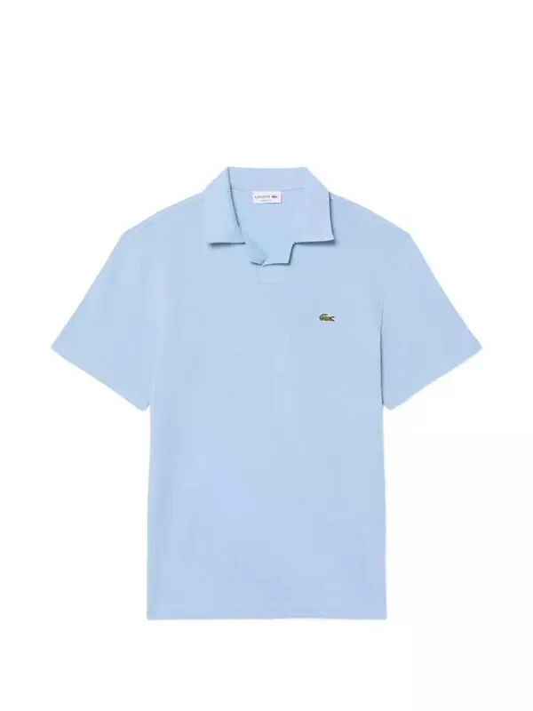 Lacoste Embroidered-logo T-shirt - Blue