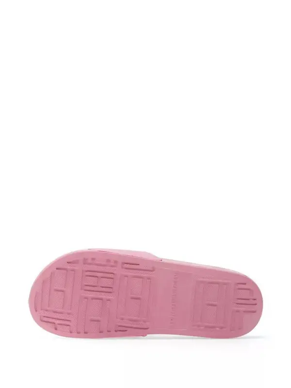 Tommy Hilfiger Logo-embroidered Slides