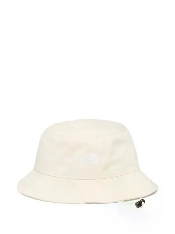 The North Face Logo-embroidered Bucket Hat - Neutrals