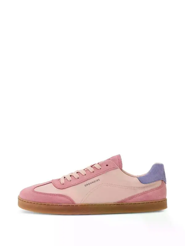 GROUNDIES Suede Panelled Sneakers
