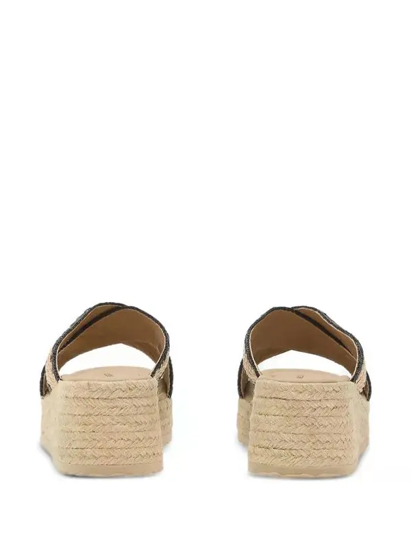 Geox Alemeria Crossover-strap Platform Sandals
