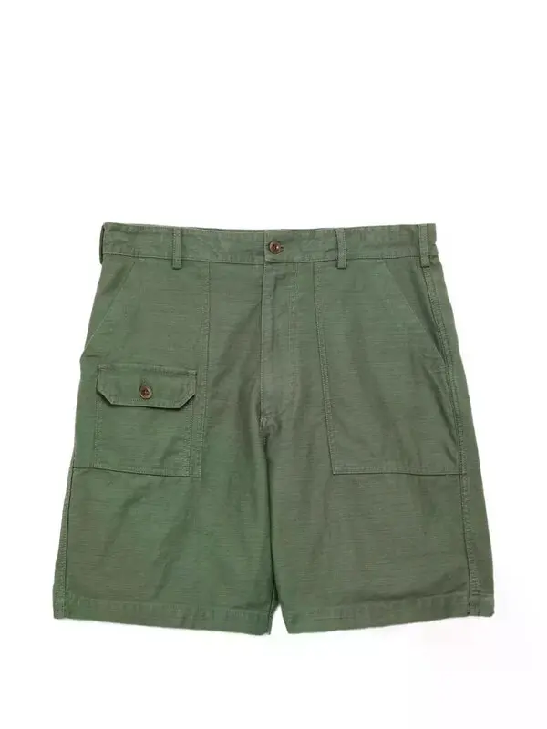 Engineered Garments Patch-pocket Cotton Shorts