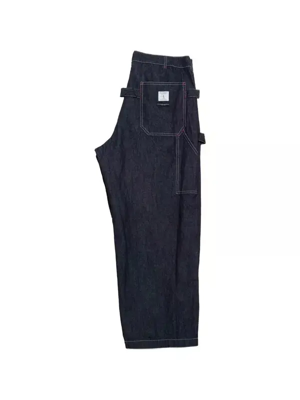 Engineered Garments Contrast-stitch Panelled Jeans