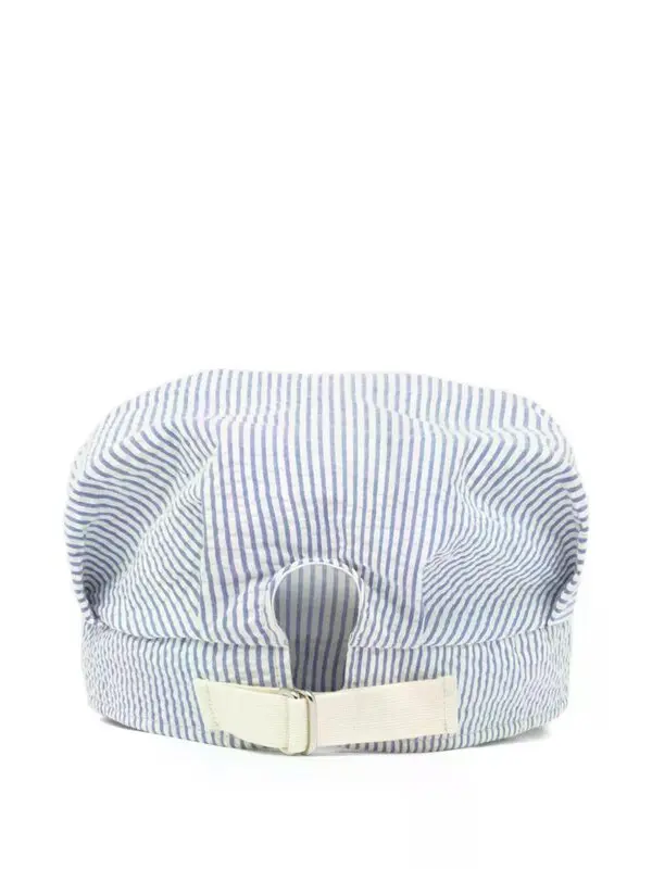 Engineered Garments Striped Seersucker Cap