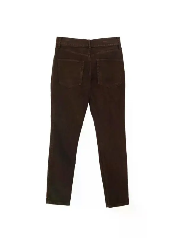 JAMES PERSE Moleskin Five-pocket Trousers - Brown