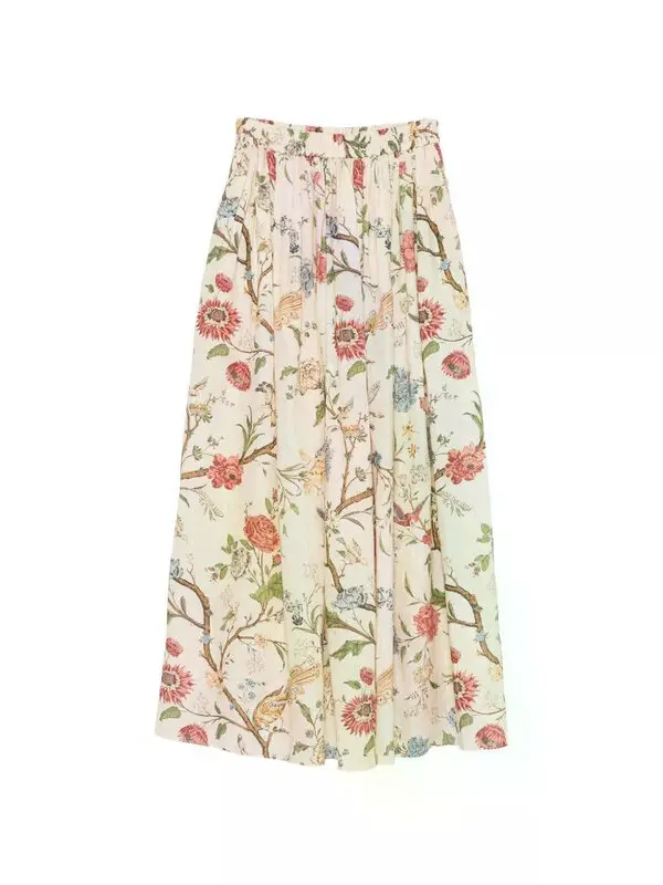 INTO THE EAST Floral Print Palazzo Pants