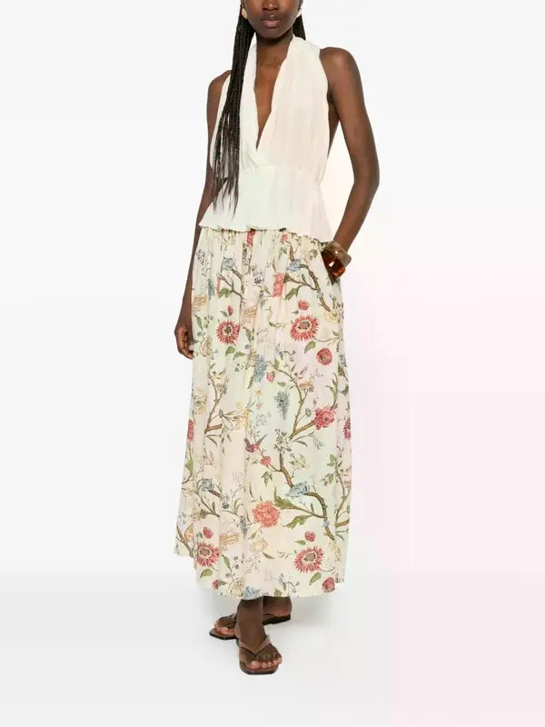 INTO THE EAST Floral Print Palazzo Pants