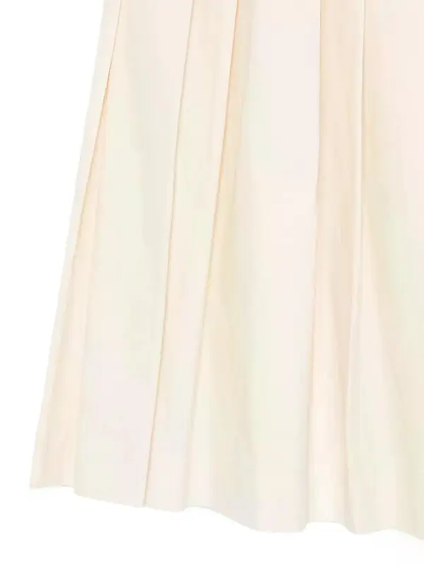 Paul Smith Pleated A-line Midi Skirt