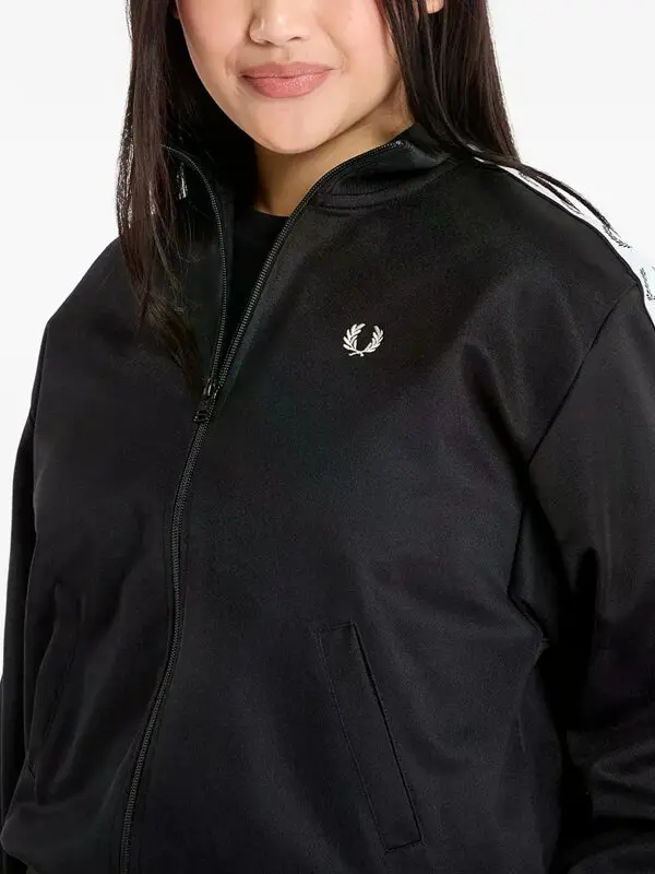 Fred Perry Embroidered-logo Zip-up Sweatshirt
