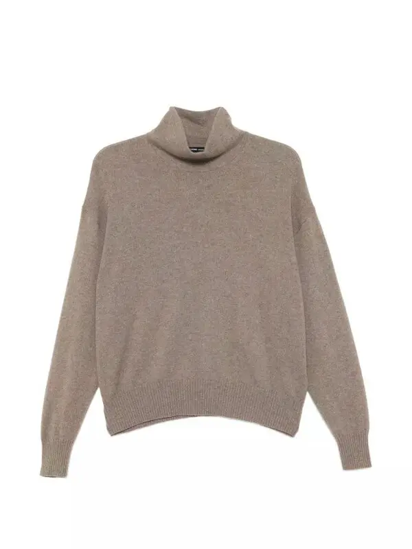 JAMES PERSE Cashmere Funnel-neck Sweater