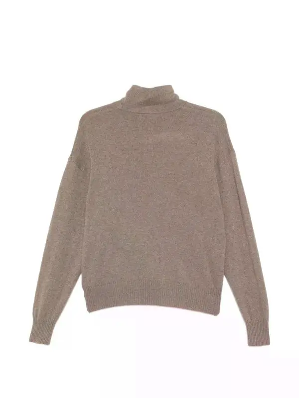 JAMES PERSE Cashmere Funnel-neck Sweater
