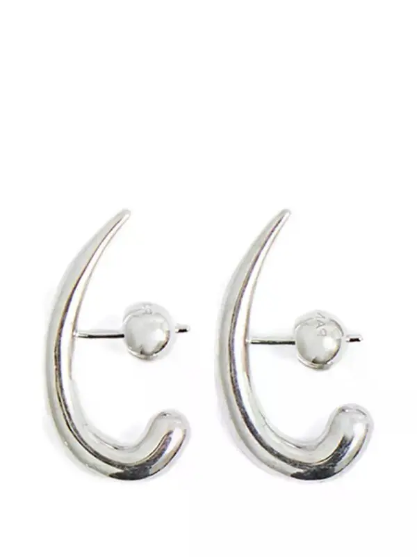 PANCONESI Spada Earrings - Silver
