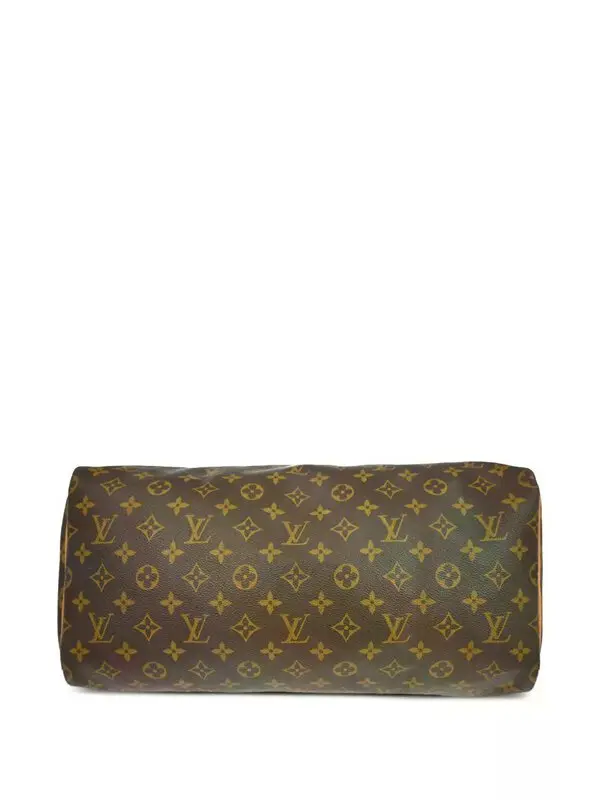 LOUIS VUITTON 2000 40 Speedy Monogram Handbag - Brown