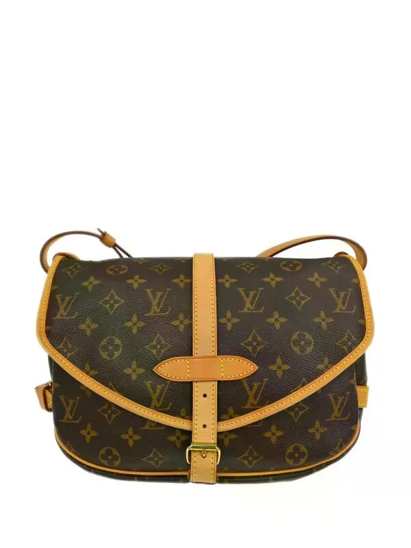 LOUIS VUITTON 2008 Saumur Monogram Shoulder Bag