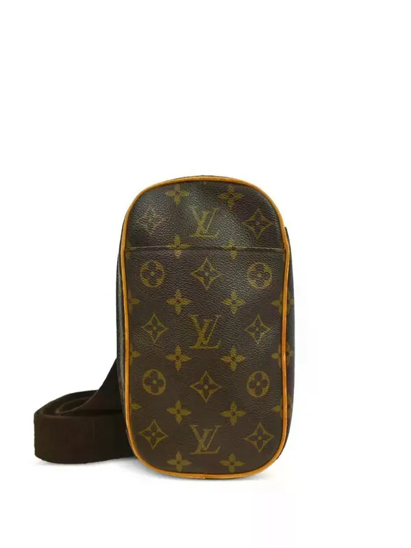 LOUIS VUITTON 2001 Monogram Pochette Gange Belt Bag
