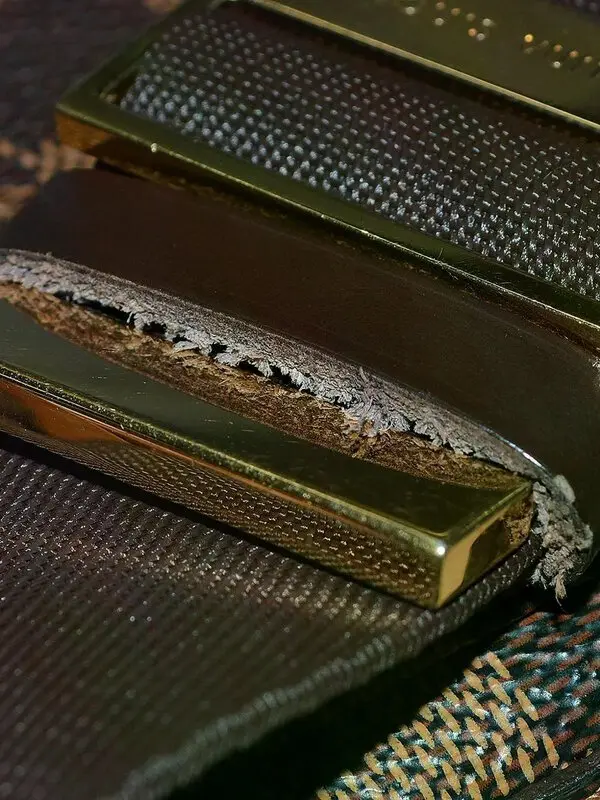 LOUIS VUITTON 2004 Damier Geronimos Belt Bag - Brown