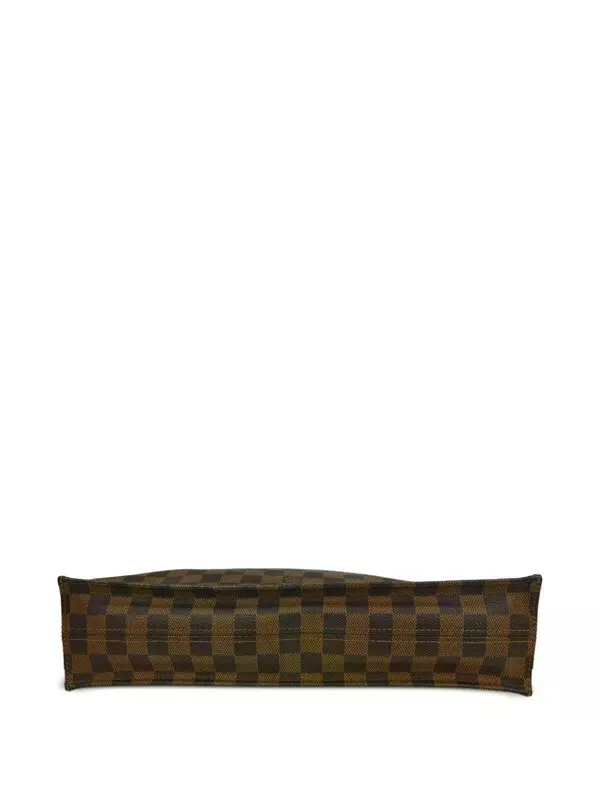 LOUIS VUITTON 2007 Damier Sac Plat Tote Bag