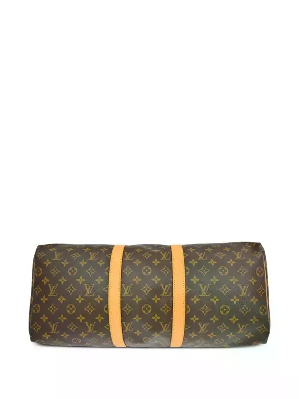 LOUIS VUITTON 2004 Keepall 50 Monogram Holdall - Brown