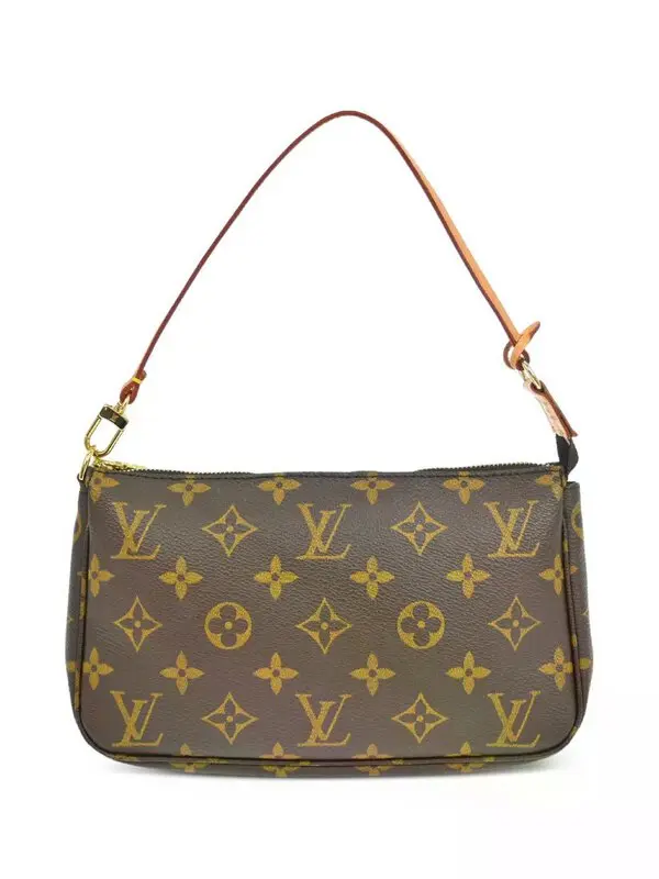 LOUIS VUITTON 2002 Pochette Accessoires Monogram - Brown