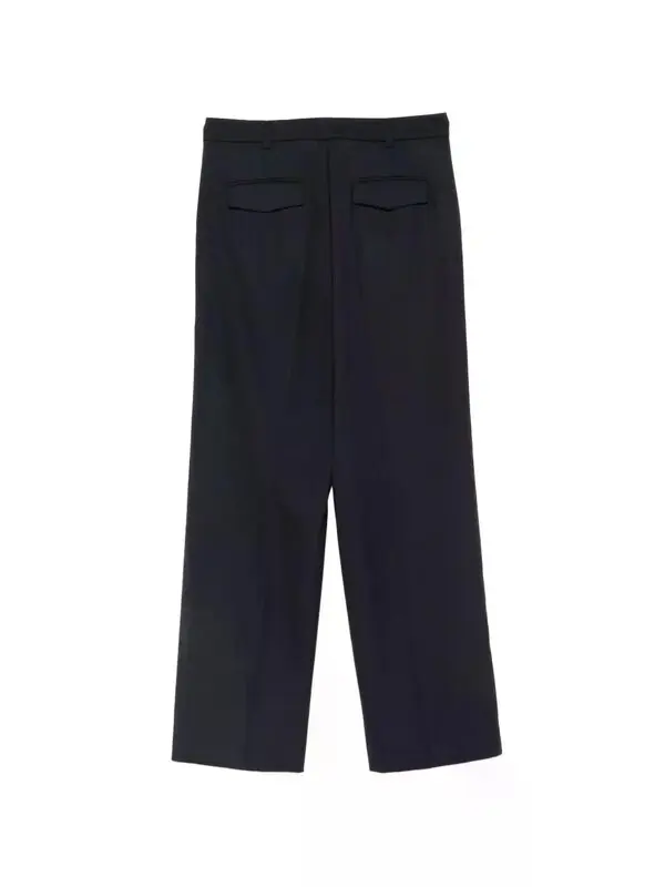MANUEL RITZ Tailored Trousers With Pressed Creases