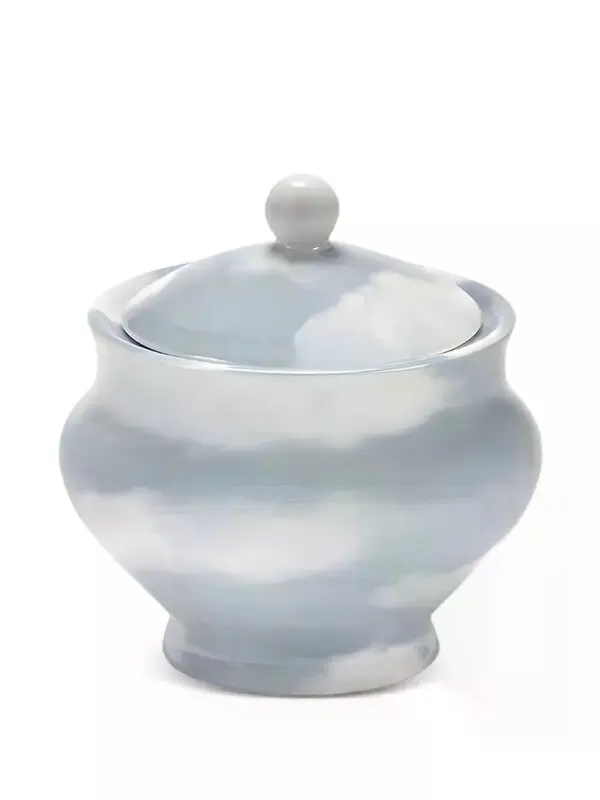 SERAX Cloud-pattern Sugar Bowl - Blue