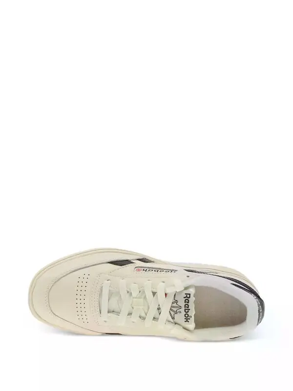 REEBOK Club C Double Revenge Logo-patch Sneakers - Neutrals