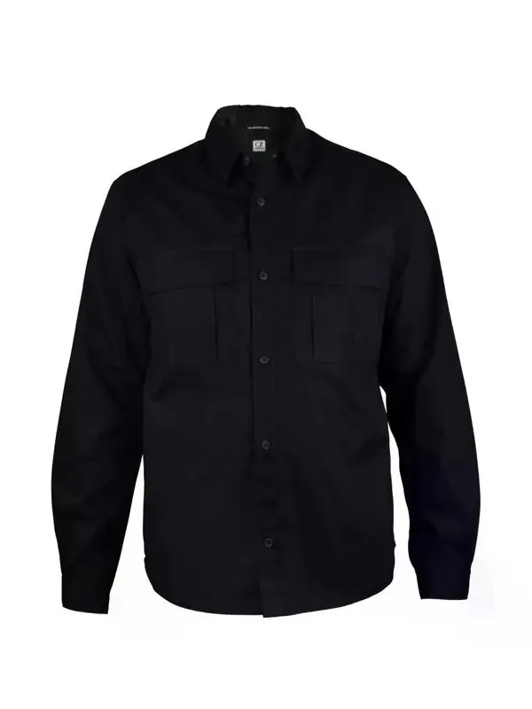 C.P. COMPANY Logo-patch Pocket Shirt