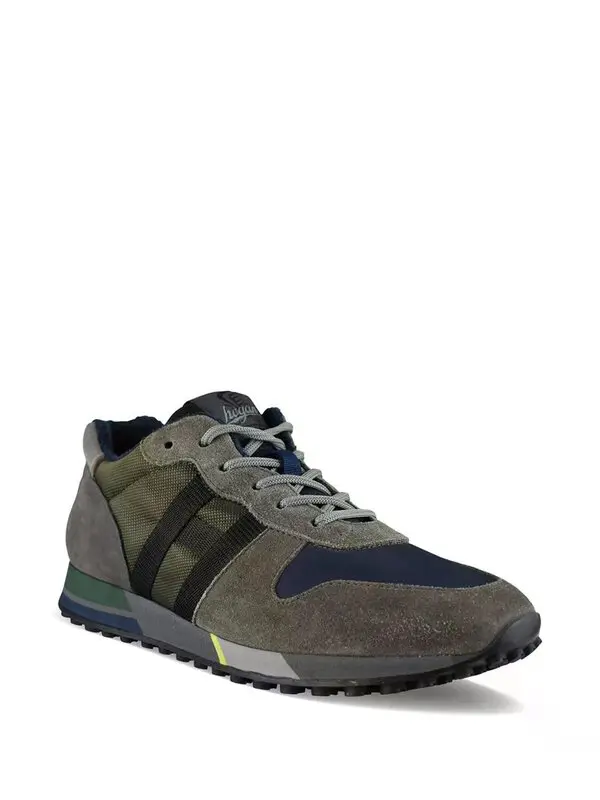 Hogan Logo Suede Sneakers - Grey
