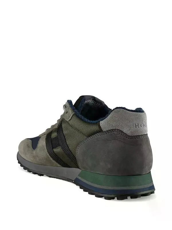 Hogan Logo Suede Sneakers - Grey