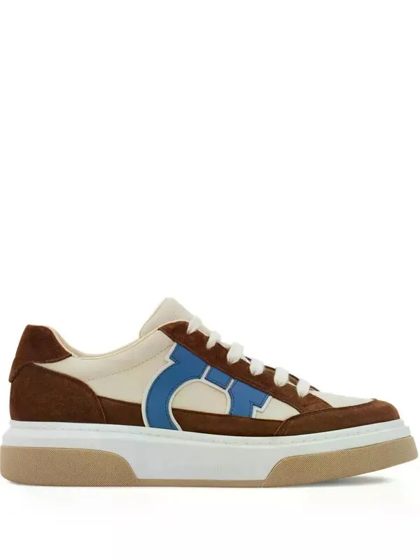 FERRAGAMO Gancini Low-top Sneakers