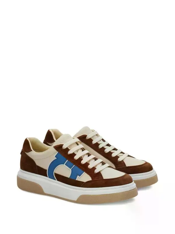 FERRAGAMO Gancini Low-top Sneakers