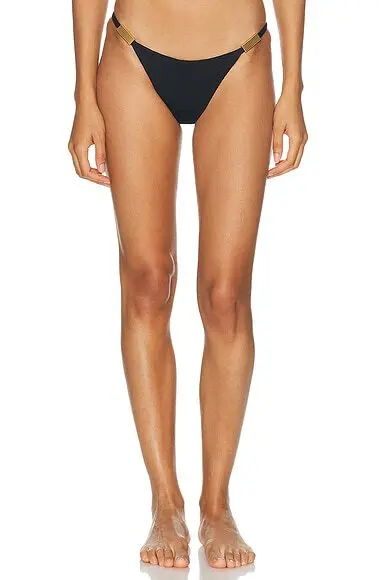 VIX PAULA HERMANNY X Rosie Huntington-whiteley Tammy Bikini Bottom - Black