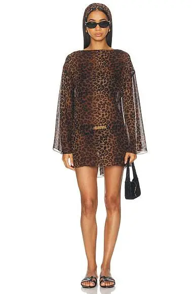 VIX PAULA HERMANNY X Rosie Huntington-whiteley Tammy Short Dress - Multi
