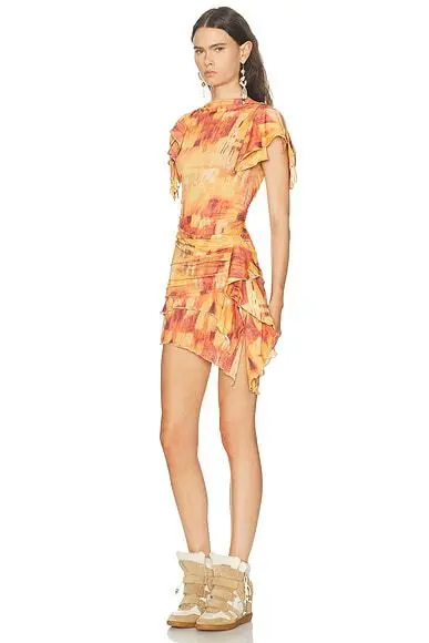 Isabel Marant Étoile Janick Dress - Orange