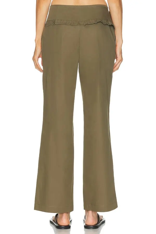 DEIJI STUDIOS Flounce Belt Pant