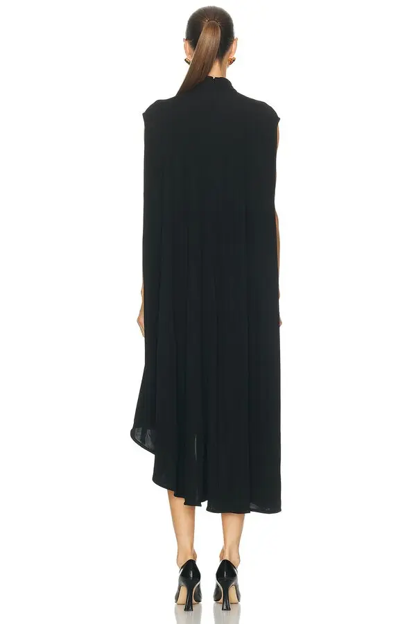 Bottega Veneta Draped Dress - Black