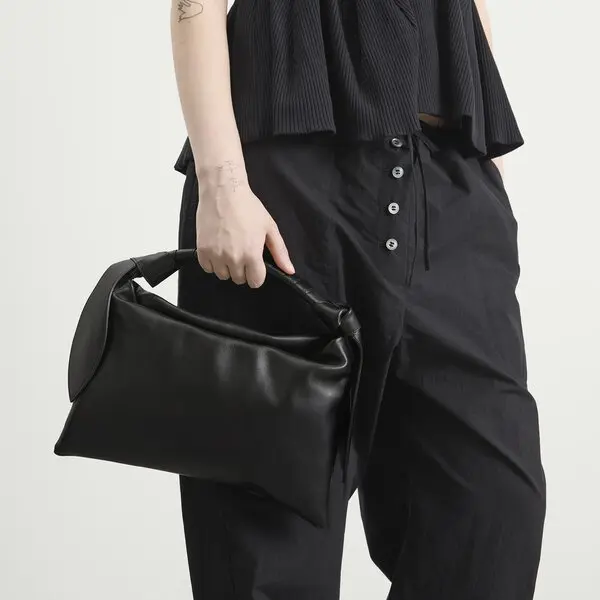Toga Leather Ribbon Bag