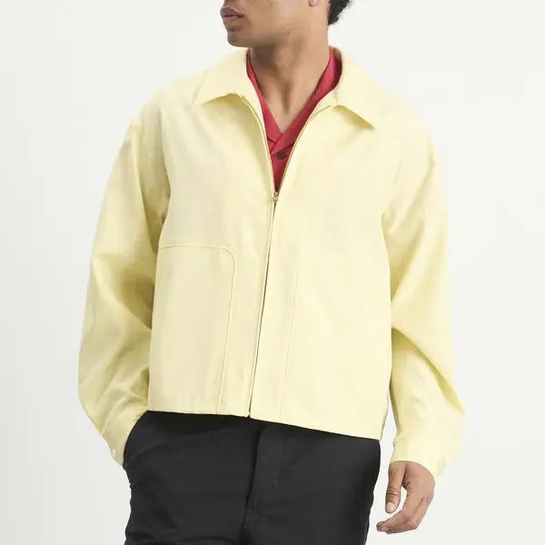Visvim Somer Zip Through Blouson - Yellow