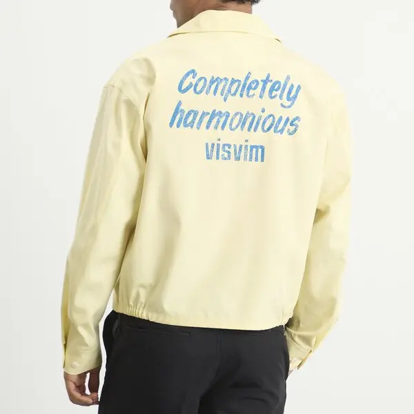 Visvim Somer Zip Through Blouson - Yellow