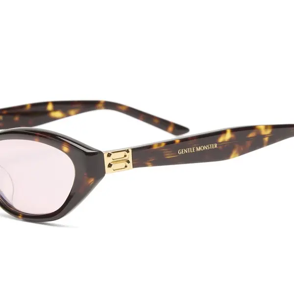 GENTLE MONSTER Lama Sunglasses - Tortoise/red