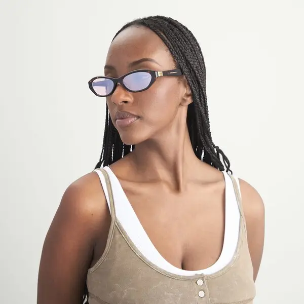 GENTLE MONSTER Lama Sunglasses - Tortoise/red