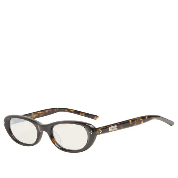GENTLE MONSTER Madlenne Sunglasses - Tortoise/green