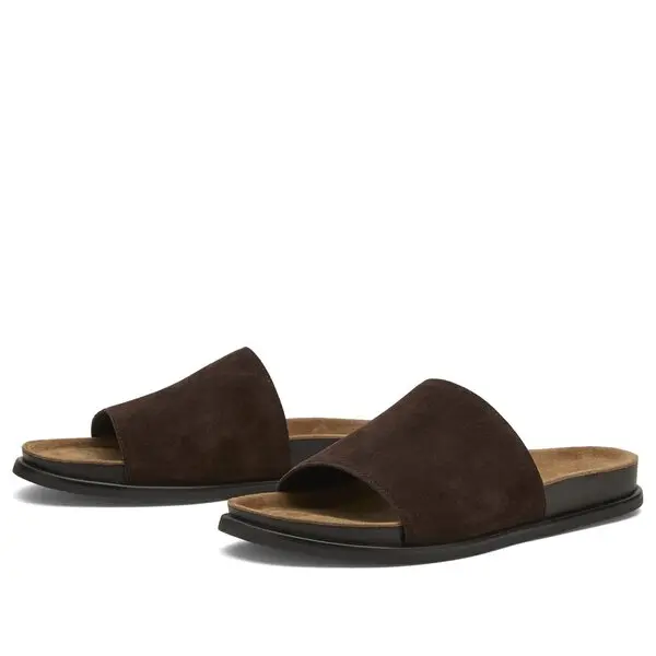 VAGABOND SHOEMAKERS Effie Suede Slide Sandal - Java