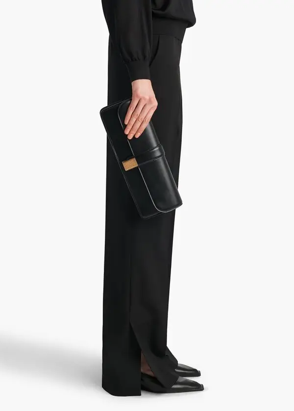 Khaite Blake Clutch - Black