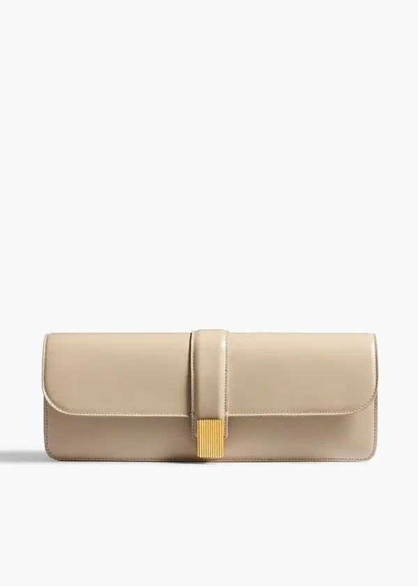 Khaite Blake Clutch - Burro
