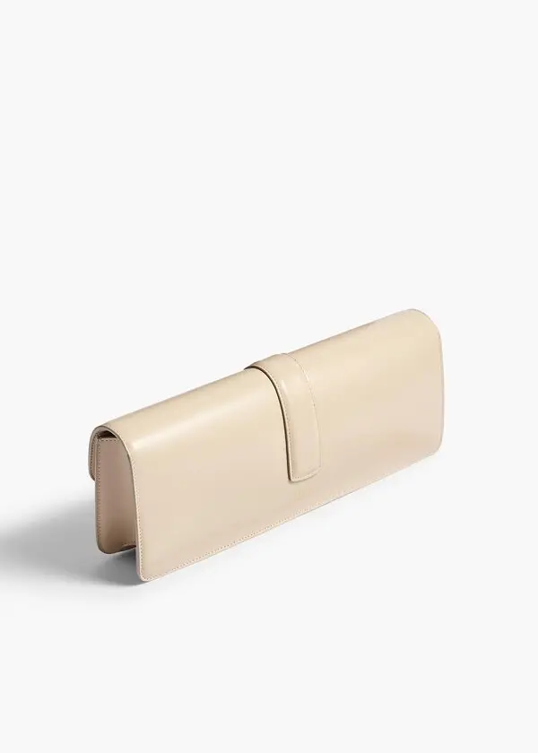 Khaite Blake Clutch - Burro